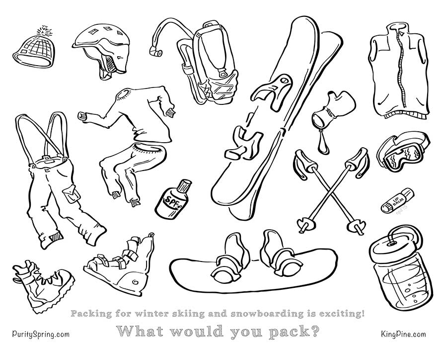Kids' Trail Map Design | North Pole Design